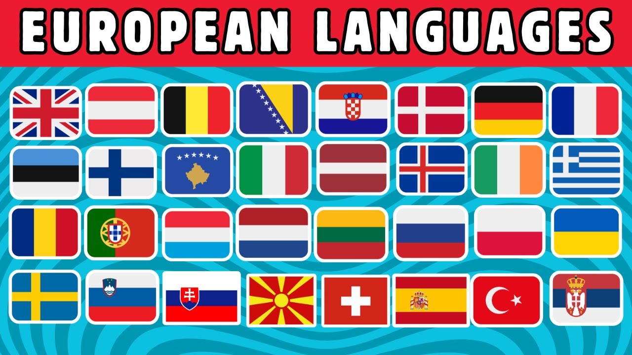 HOW to Say "Language" in over 40 European Countries | EUROPEAN ...