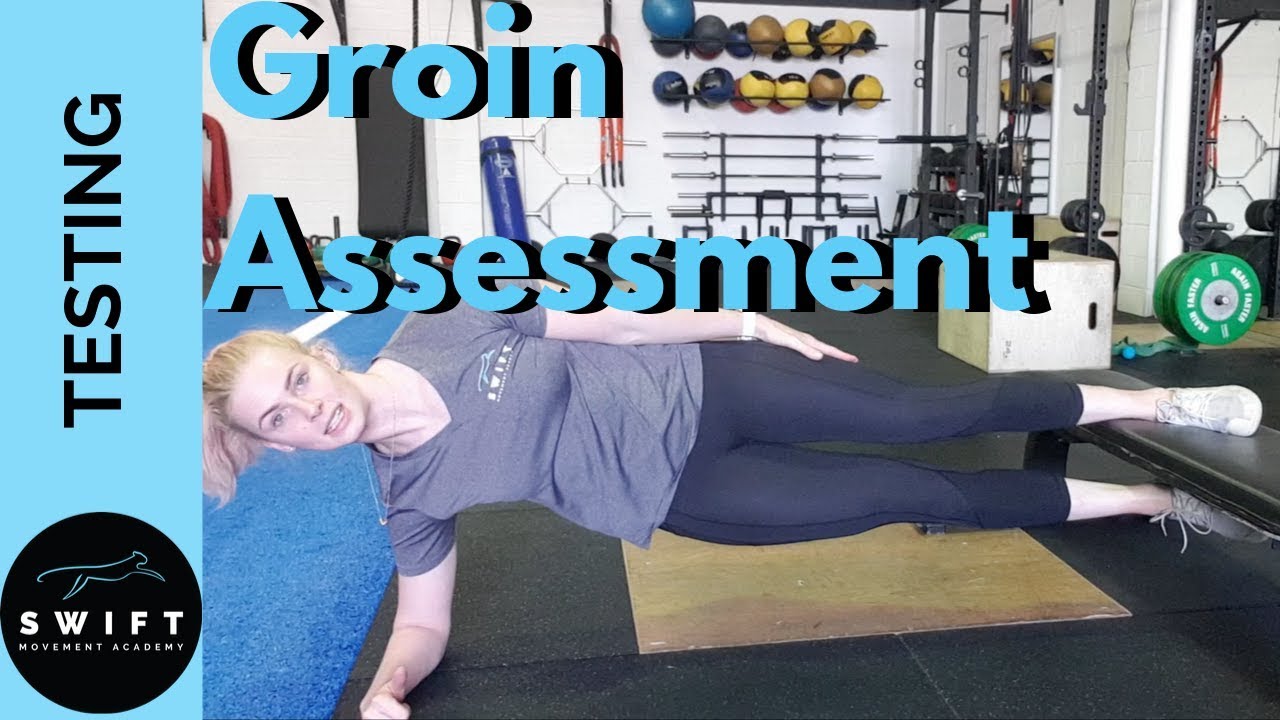How To Do a Groin Assessment Using Copenhagen Plank - YouTube
