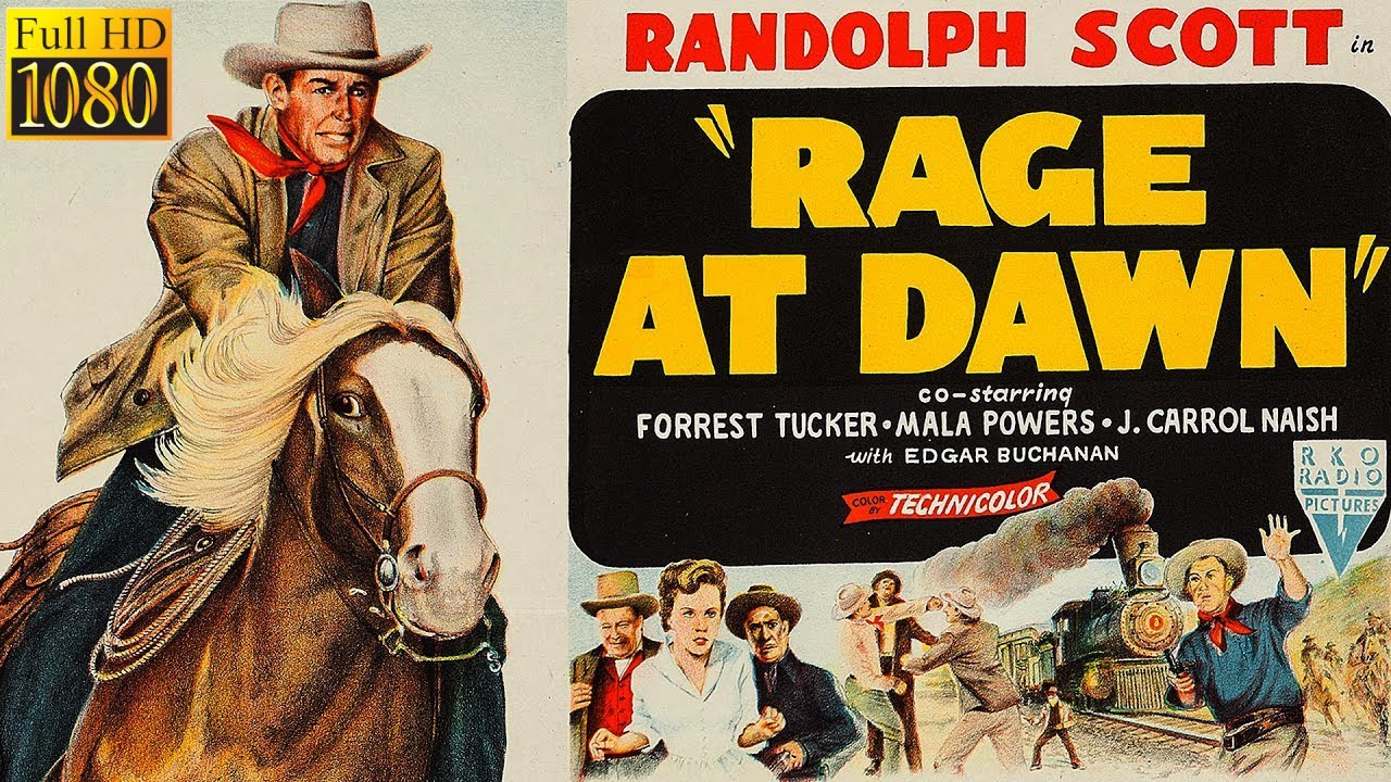Rage At Dawn (1955) | CLASSIC WESTERN STARRING RANDOLPH SCOTT | FULL ...