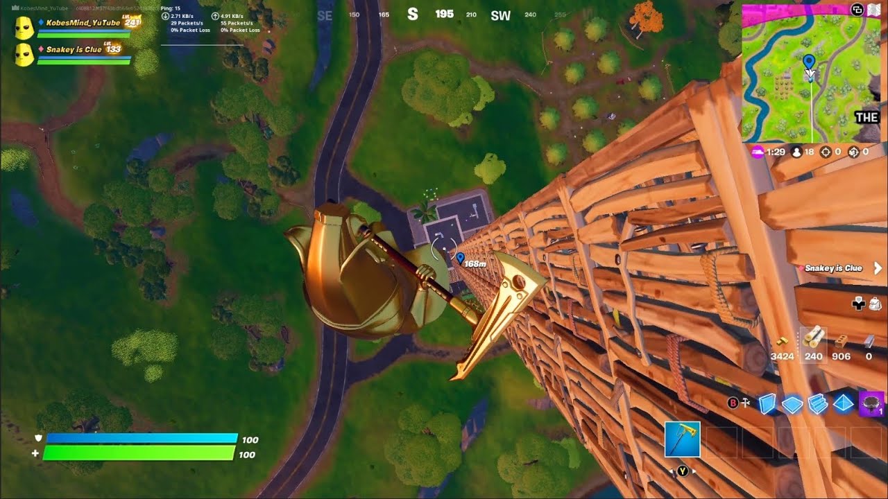 We Built A 1x1 Box To Sky Limit... - YouTube