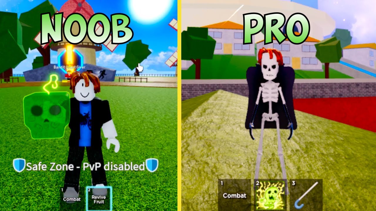 Noob To Pro Using Revive Fruit Becoming Brook in Bloxfruits - YouTube