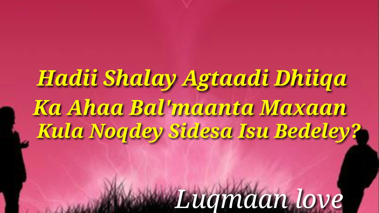 Geeraar Jaceyl Daadis Ah) BY Luqmaan love Team IPS Iskufilan production ...