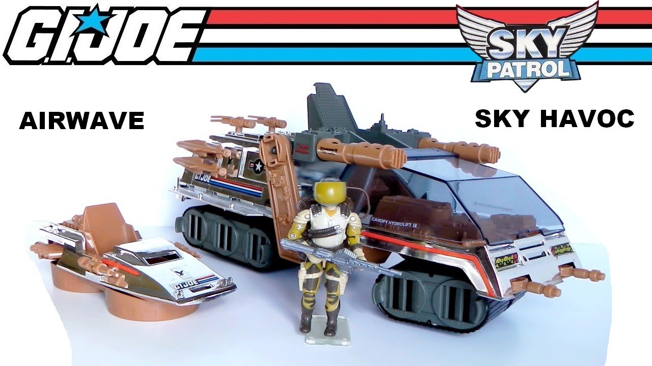 1990 Sky Patrol: Airwave & Sky Havoc G.I. Joe review (2 of 4) - YouTube