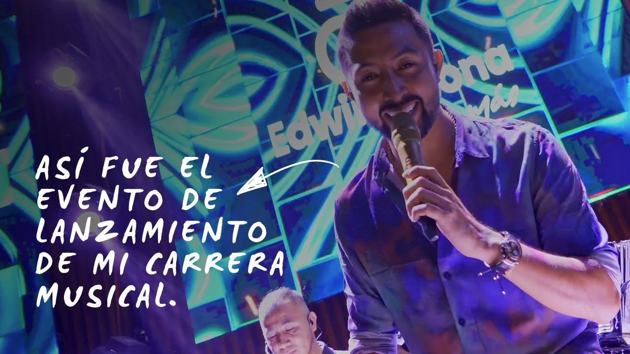 Edwin Gaona - Así viví el evento del lanzamiento de mi carrera - YouTube