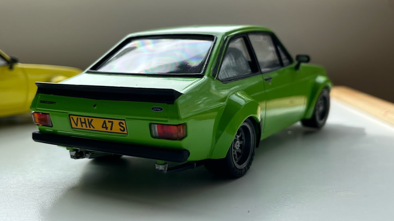 Ford escort rs1800 mk2 italeri 1/24 model kit, Finished! And some other ...