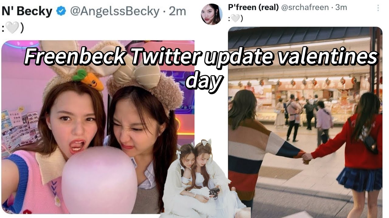 Freenbeck Twitter update valentines day#gaptheseries #freenbeckyforever ...