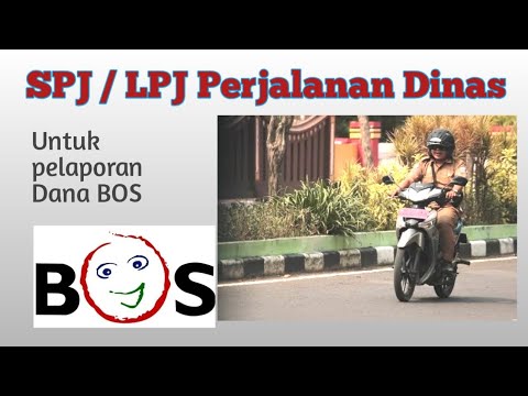 SPJ Perjalanan dinas untuk pelaporan Dana BOS | Arkas - YouTube