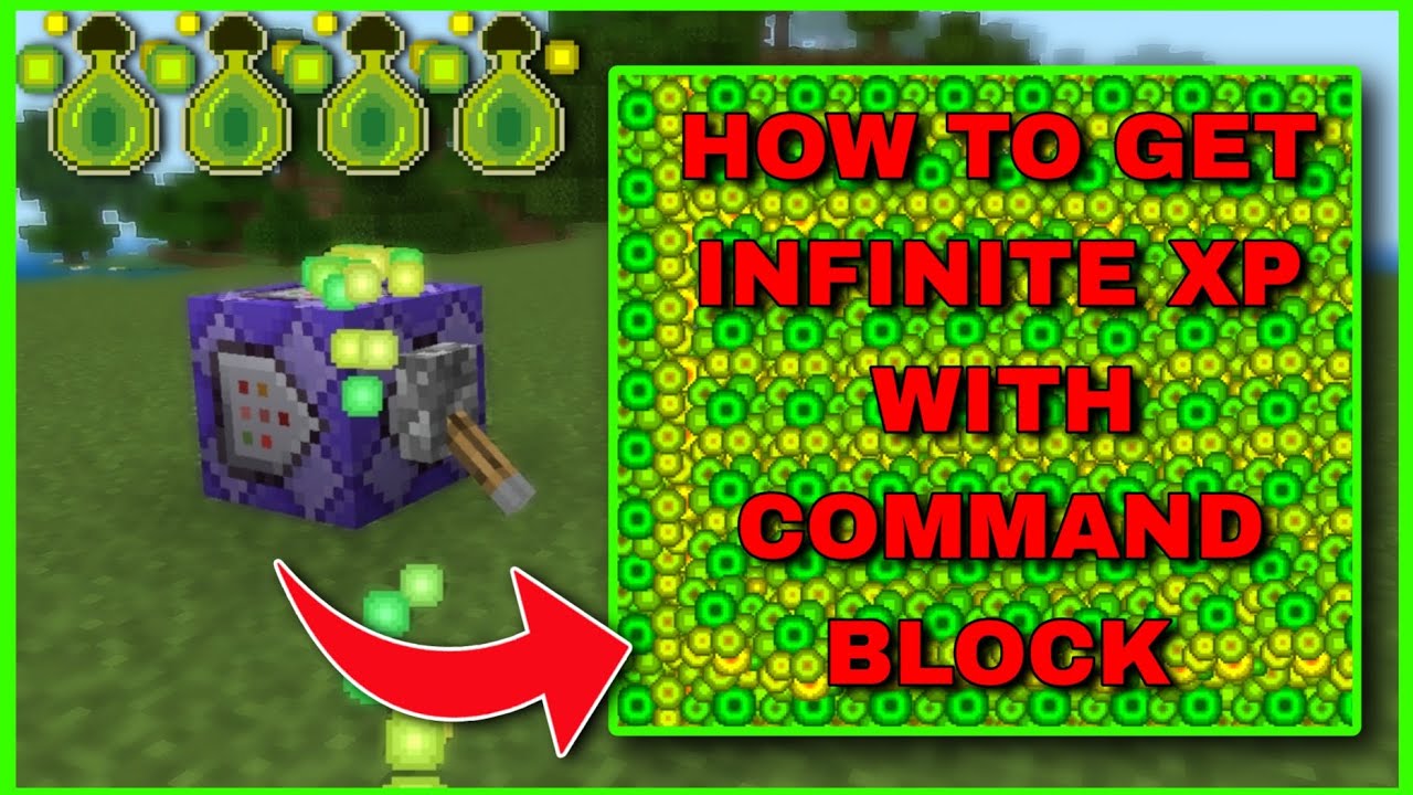3 BEST INFINITE XP GLITCH WITH COMMAND BLOCK for Minecraft Bedrock 1.19.80+ | New Xp Glitch ...