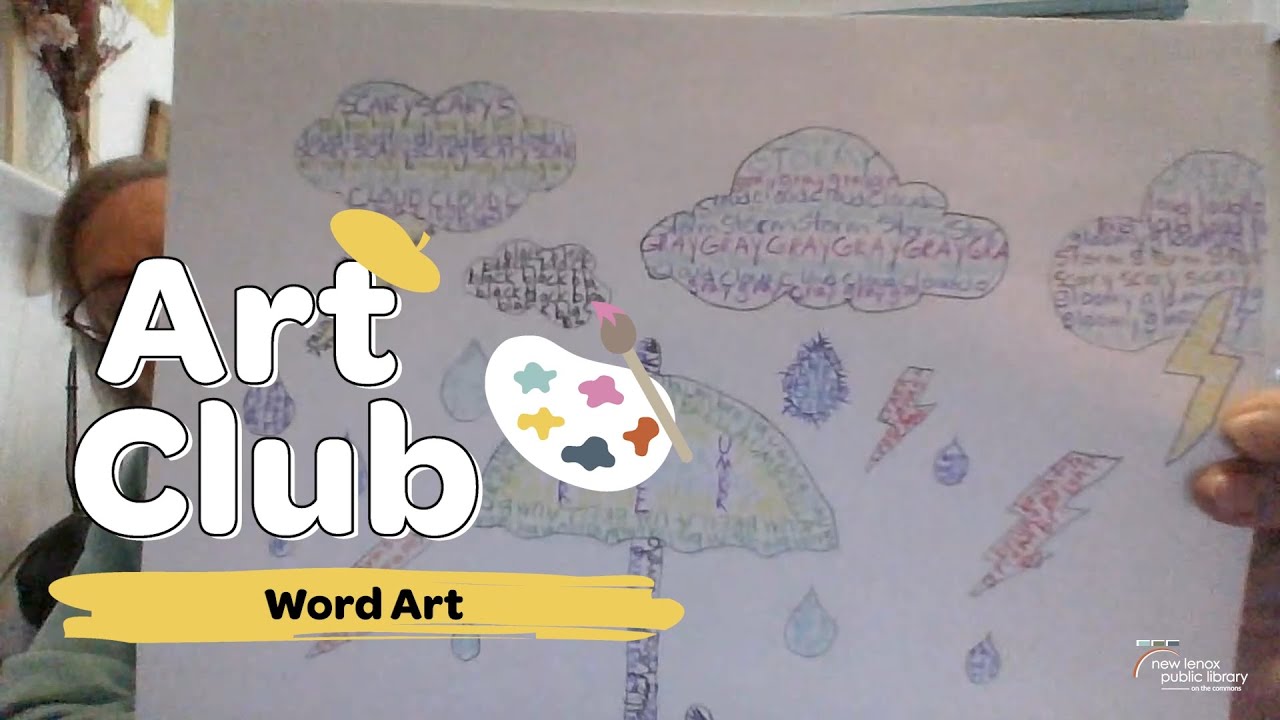 Art Club: Word Art for Kids - YouTube