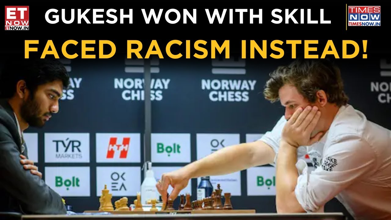 D Gukesh Faces Racist Abuse After Beating Magnus Carlsen At Chess ...