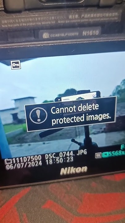How to Protect or unprotect an image? | cannot delete protected images | Learnwithrajesh - YouTube
