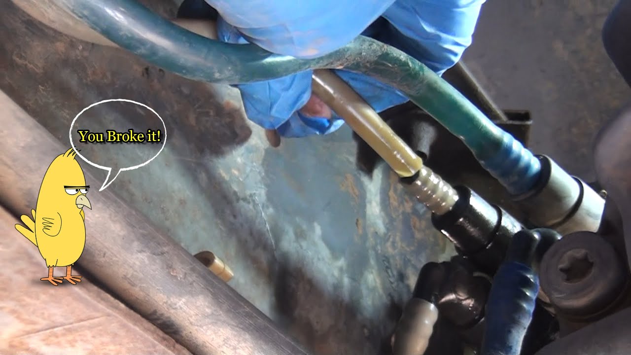 1987 F150 Fuel Tank Selector Valve Reservoir Replace - YouTube