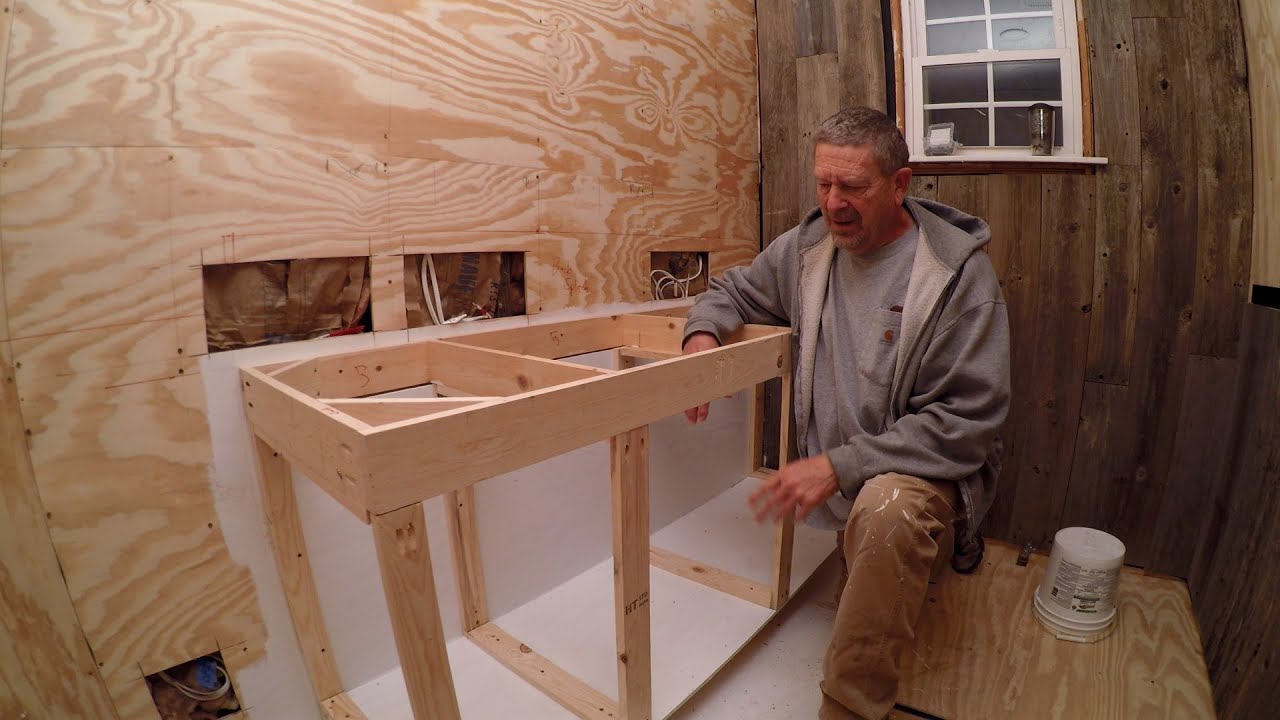 How to build a bathroom vanity! - YouTube