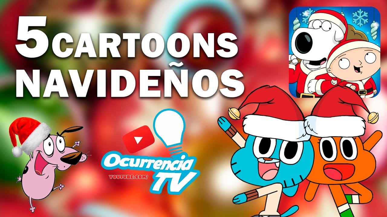5 EPISODIOS NAVIDEÑOS DE CARICATURAS - YouTube