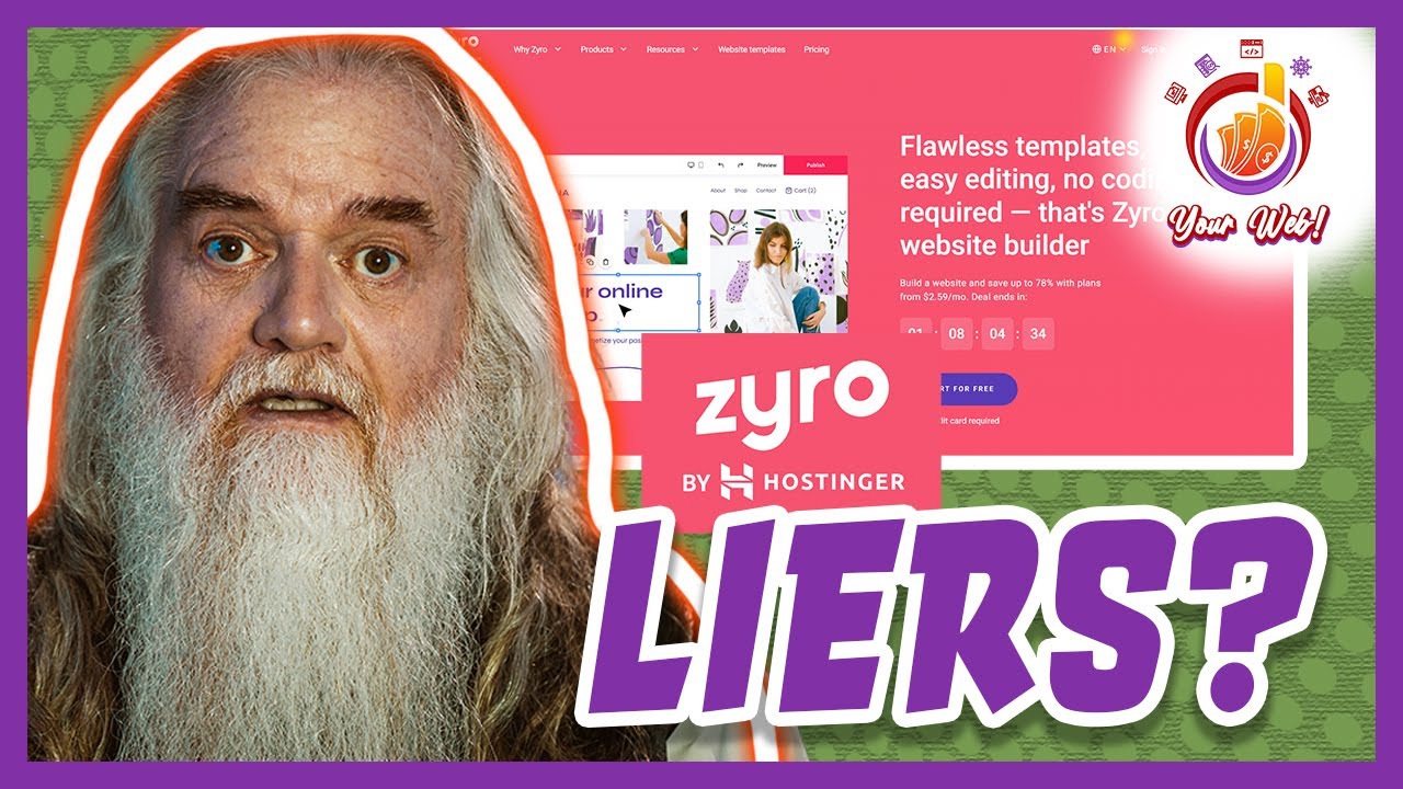 🧐Zyro Website Builder Review (2024) - Get Your Dream Website With Zyro ...