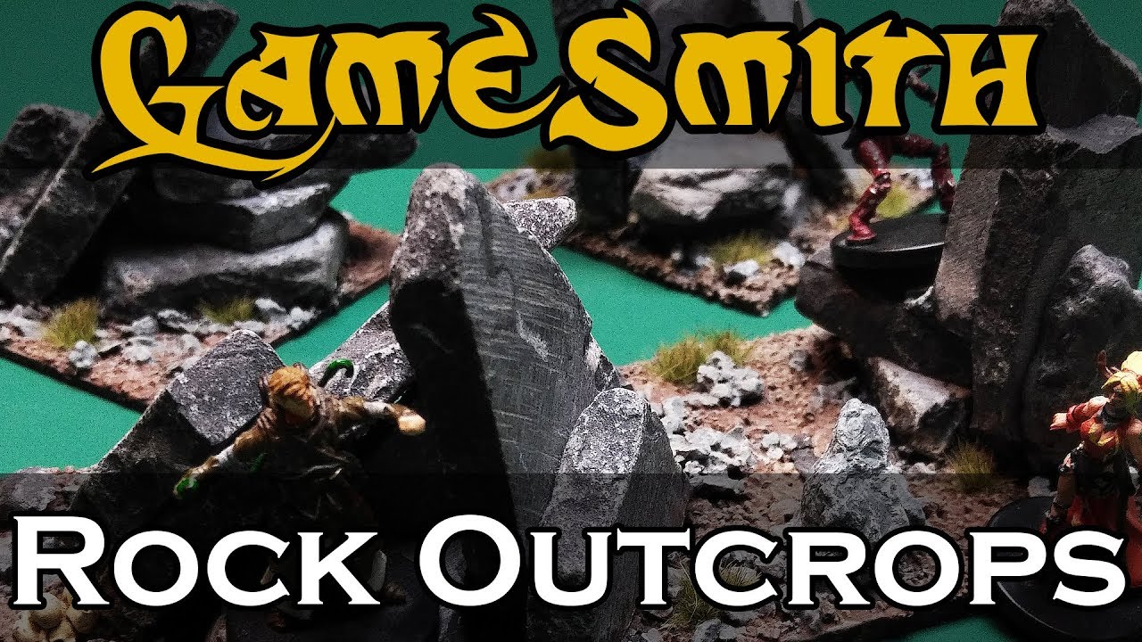 How to Build Rocky Outcrops for your Tabletop Game (2019) GameSmith ...