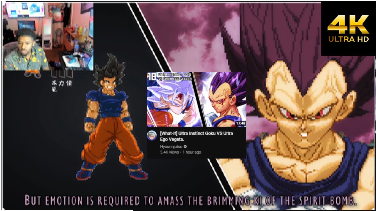 What If Ultra Instinct Goku VS Ultra Ego Vegeta REACTION - YouTube