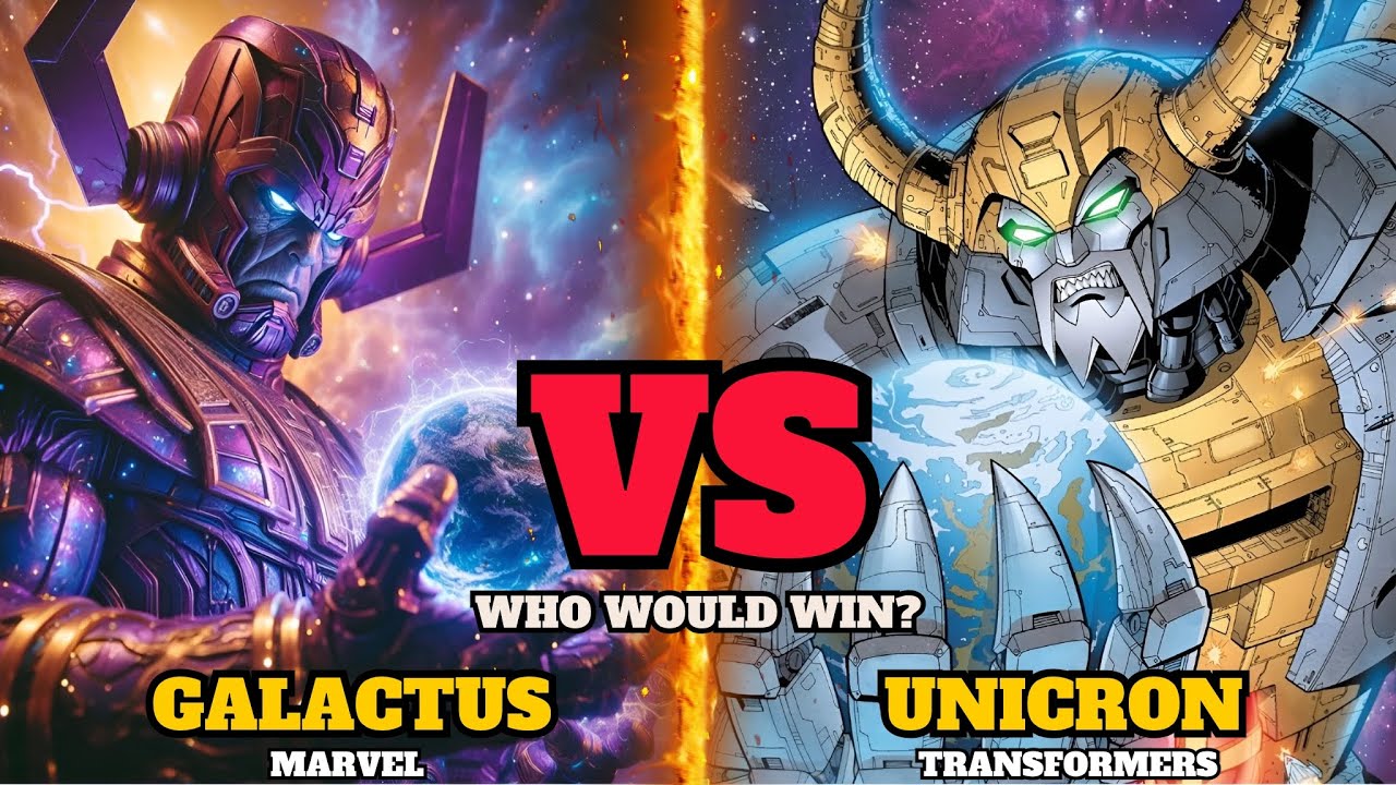 Galactus VS Unicron: Who Would Win? | Galactus, Unicron, Marvel ...