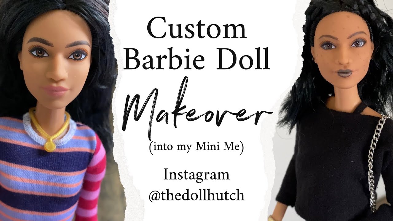 Custom Barbie Doll Makeover Transformation - YouTube