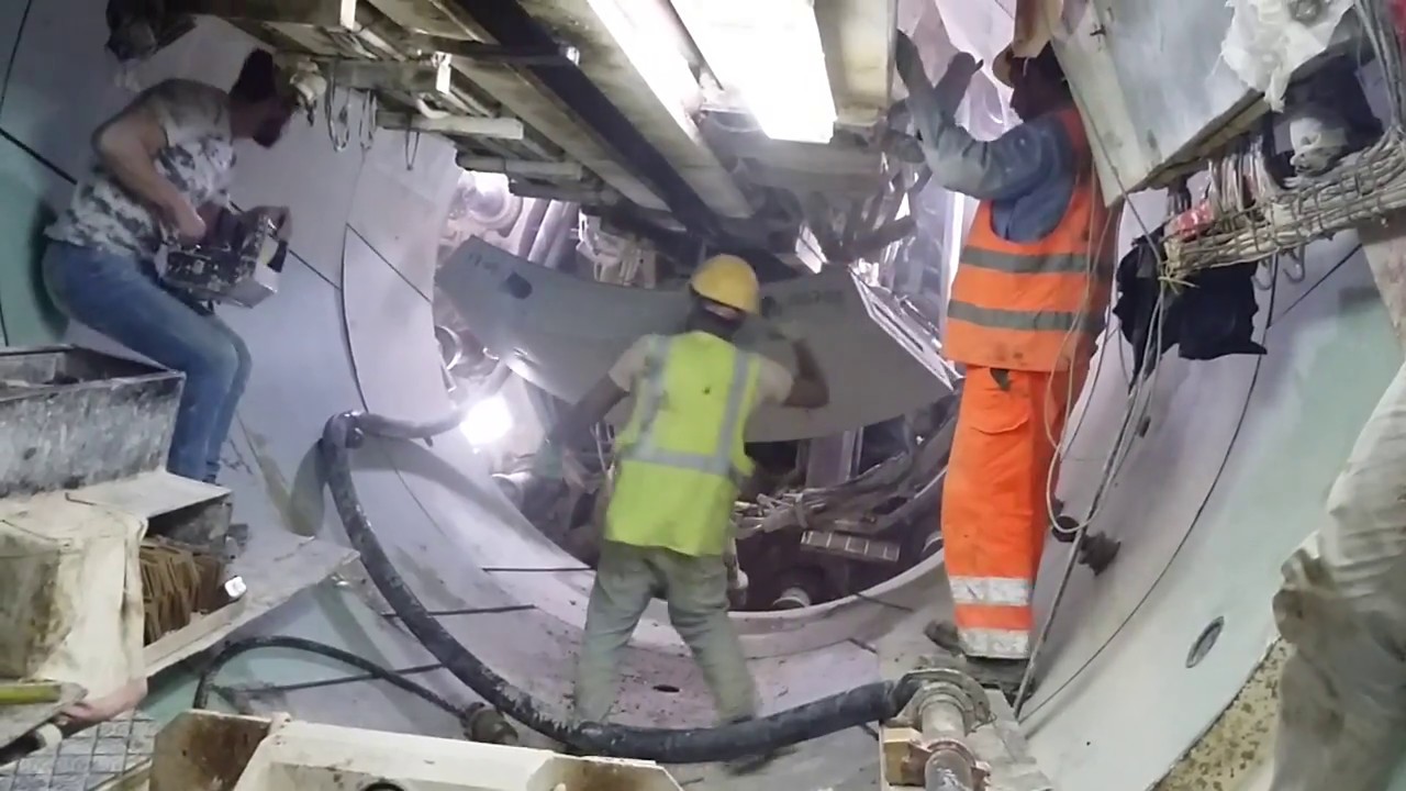 Precast Concrete Segments in Tunnels, Construction of #tunnel #Pre-cast ...