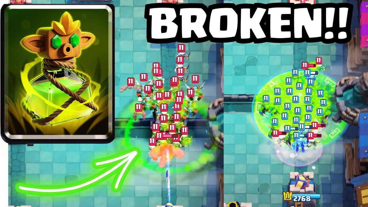 GOBLIN CURSE INTERACTIONS ARE BROKEN! CLASH ROYALE NEW SPELL! - YouTube