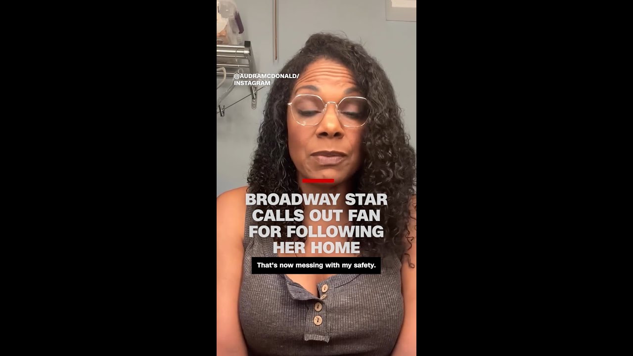 Broadway star calls out fan for following her home - YouTube