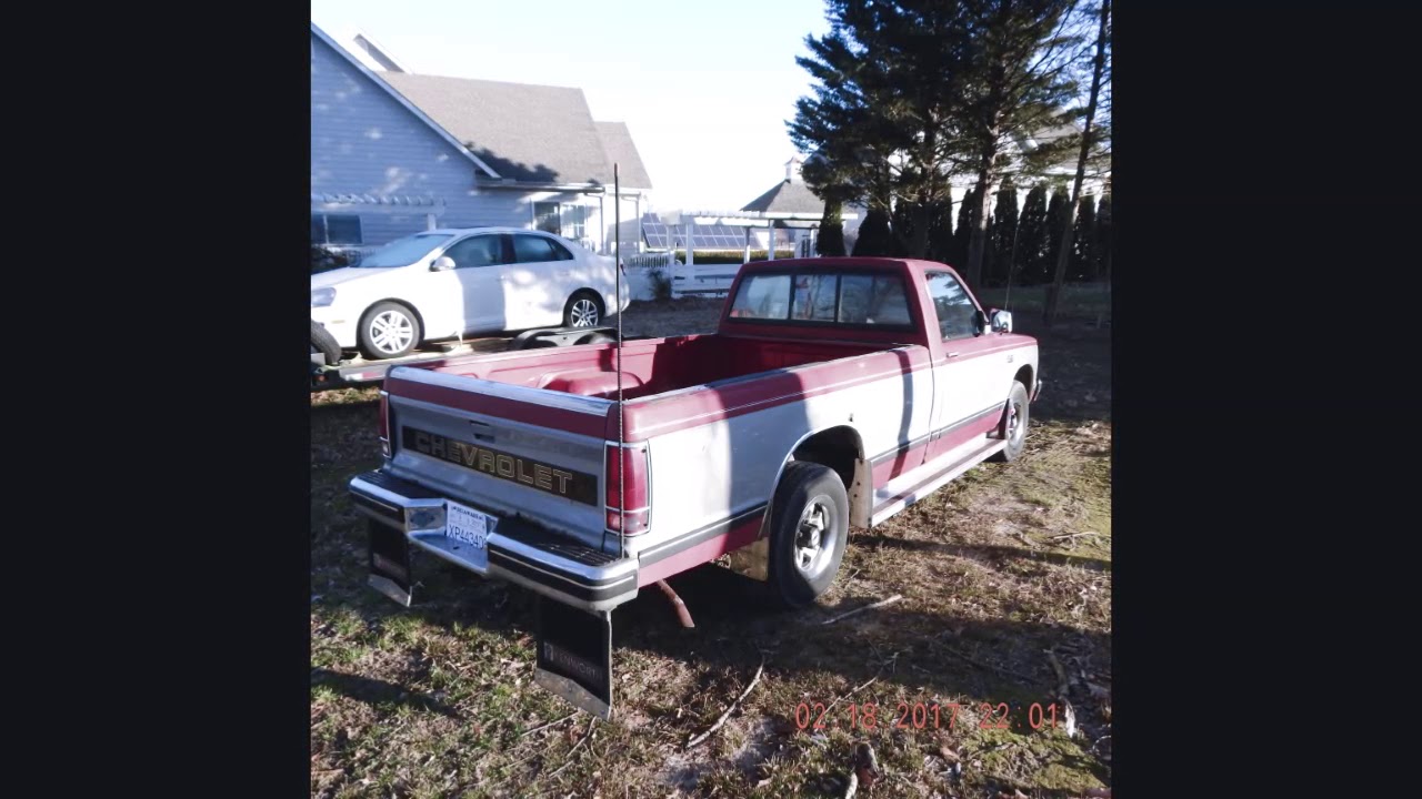 Video#29 1989 Chevy S10 Amateur restoration of 89 S10 to date - YouTube