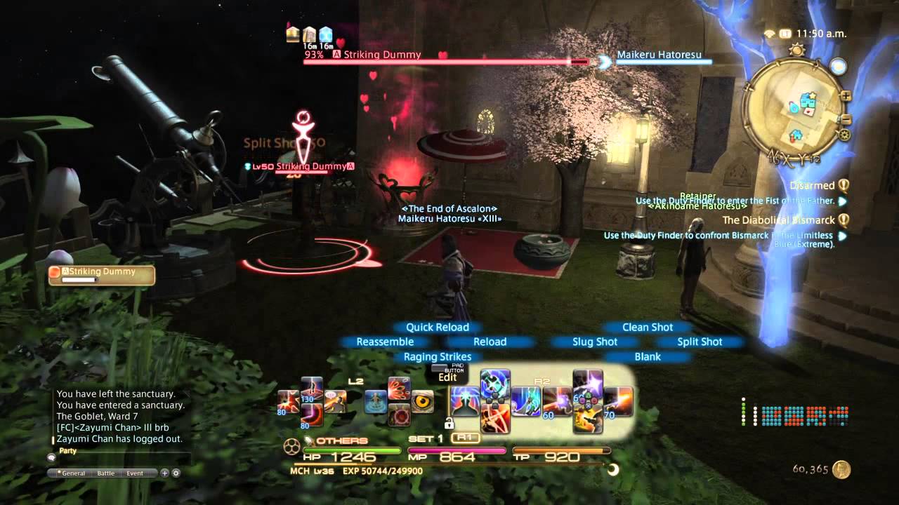 FFXIV HEAVENSWARD: Machinist 101 Basic Starter Guide - YouTube