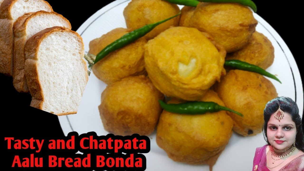 Bread Bonda Recipe | Aloo Bread Vada Recipe | Tasty and Chatpata Bread ...