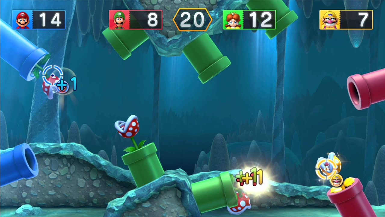 Mario Party 10 - Pipe Sniper - YouTube