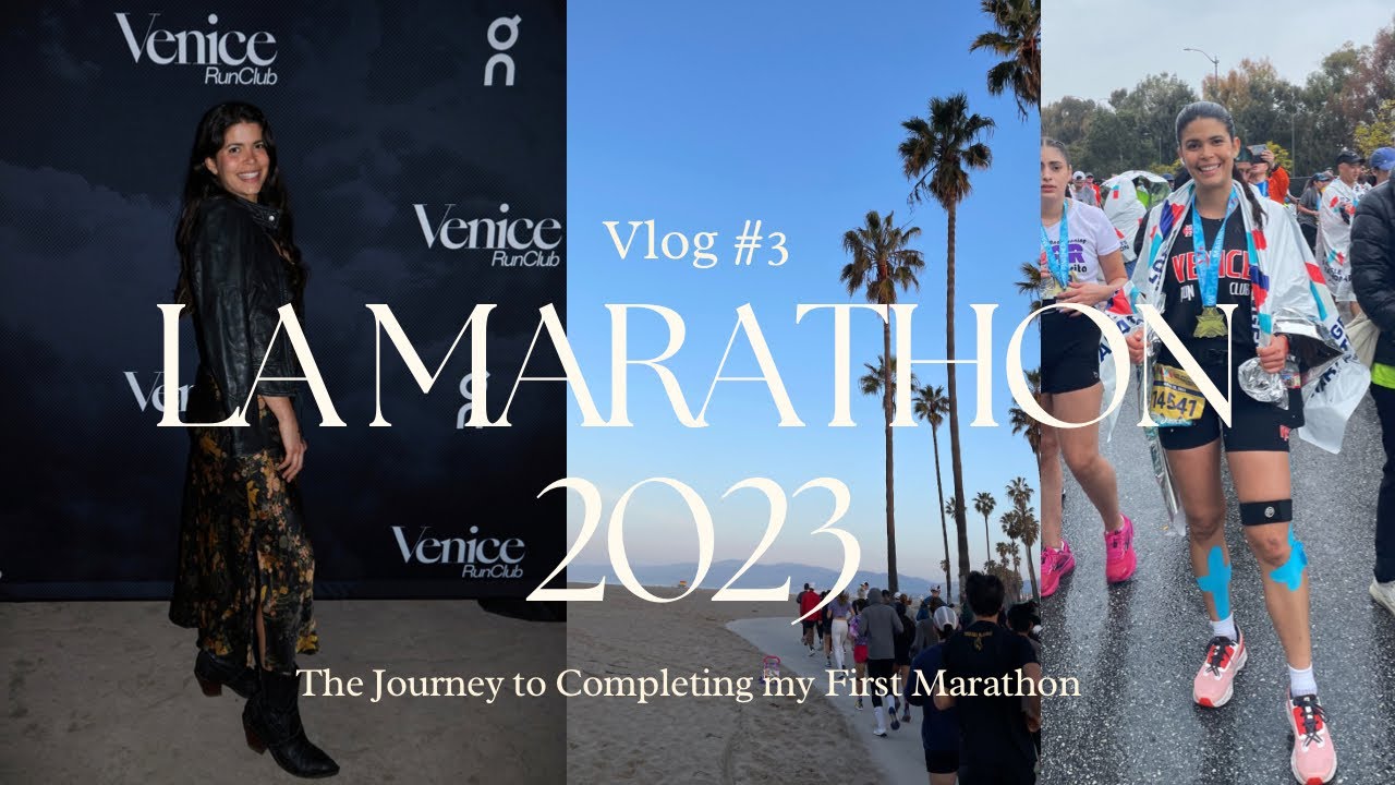 LA Marathon 2023 with Venice Run Club | The Journey + Weight Changes ...