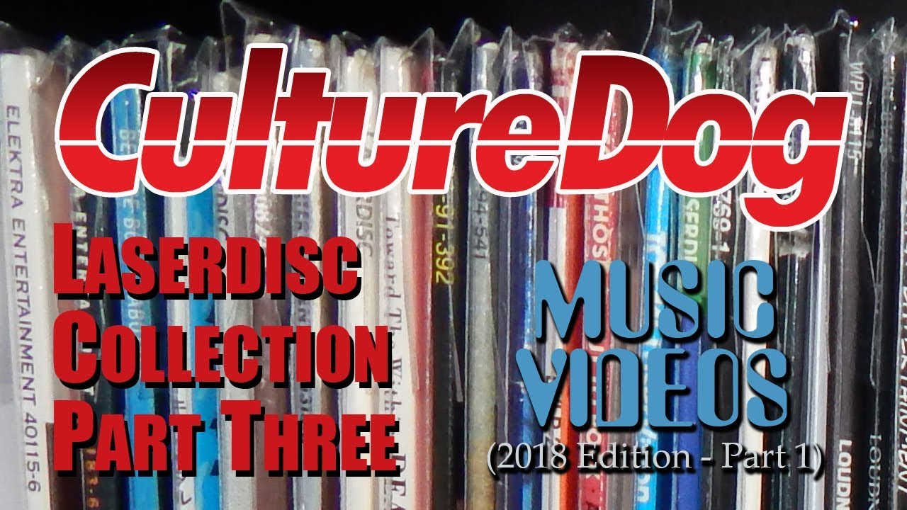 LaserDisc Collection 3: Music LaserDiscs (Part One) - YouTube