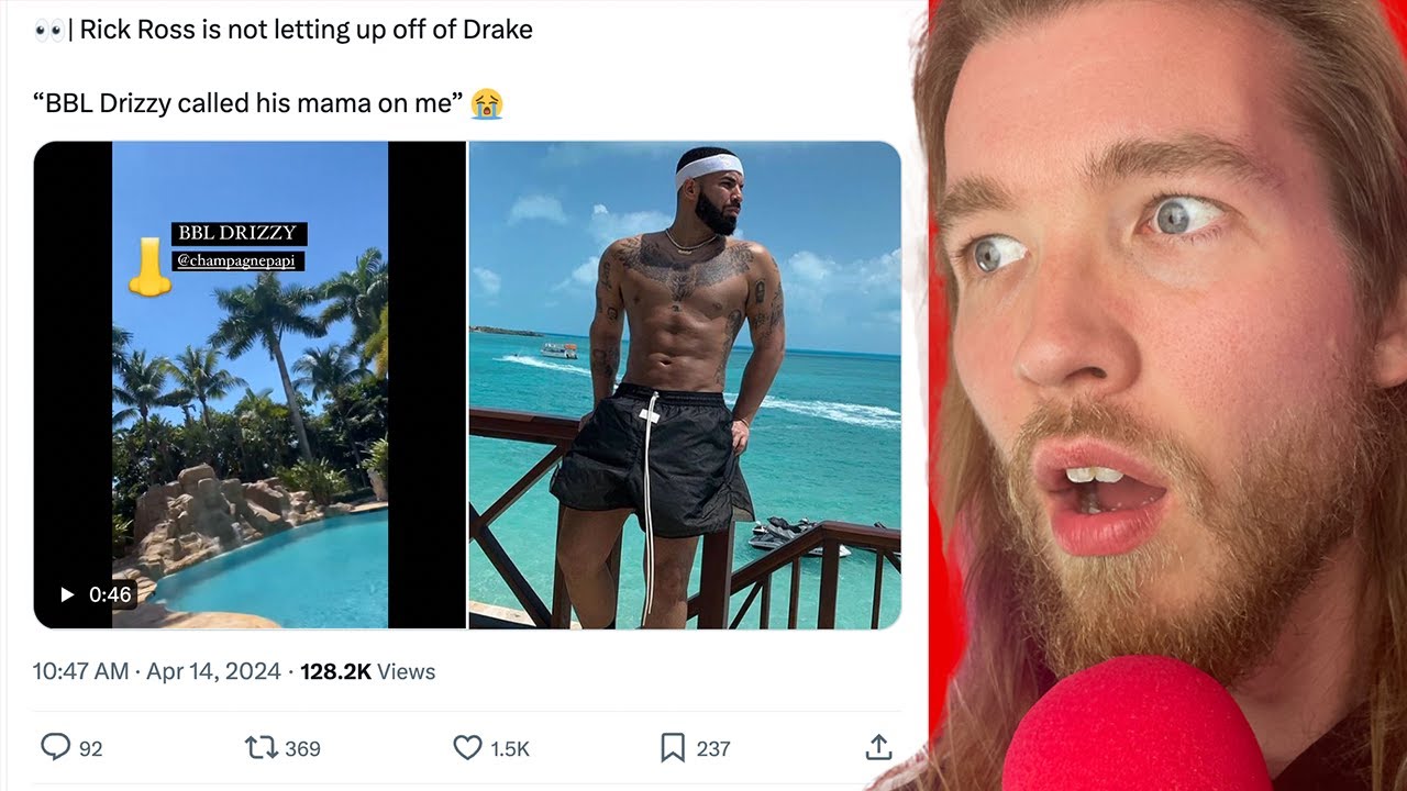 Rick Ross says Drake has BBL & Nose Job (Full IG Story) - YouTube