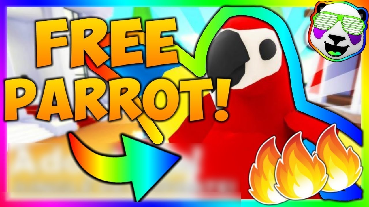 OMG FREE PARROT IN ADOPT ME NEW GLITCH TRY IT WORKS - YouTube