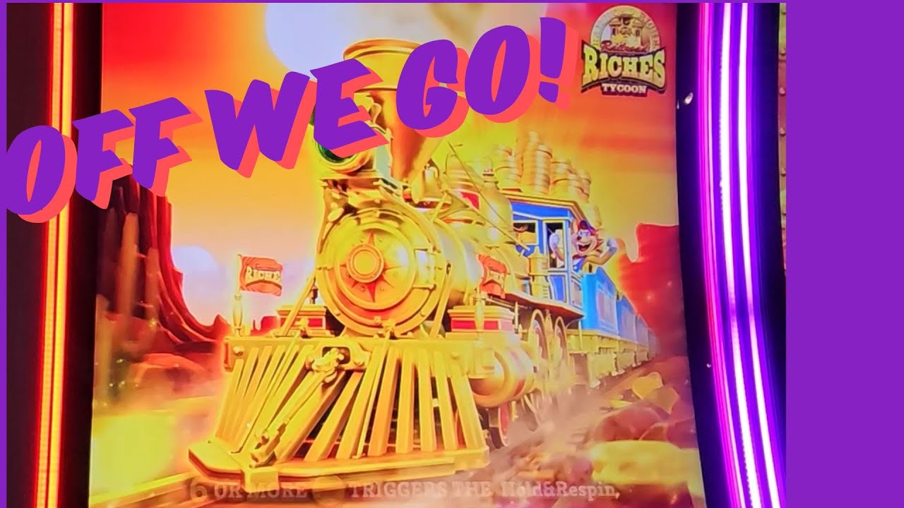 Riding the BONUSES on Railroad Riches slot machine! - YouTube