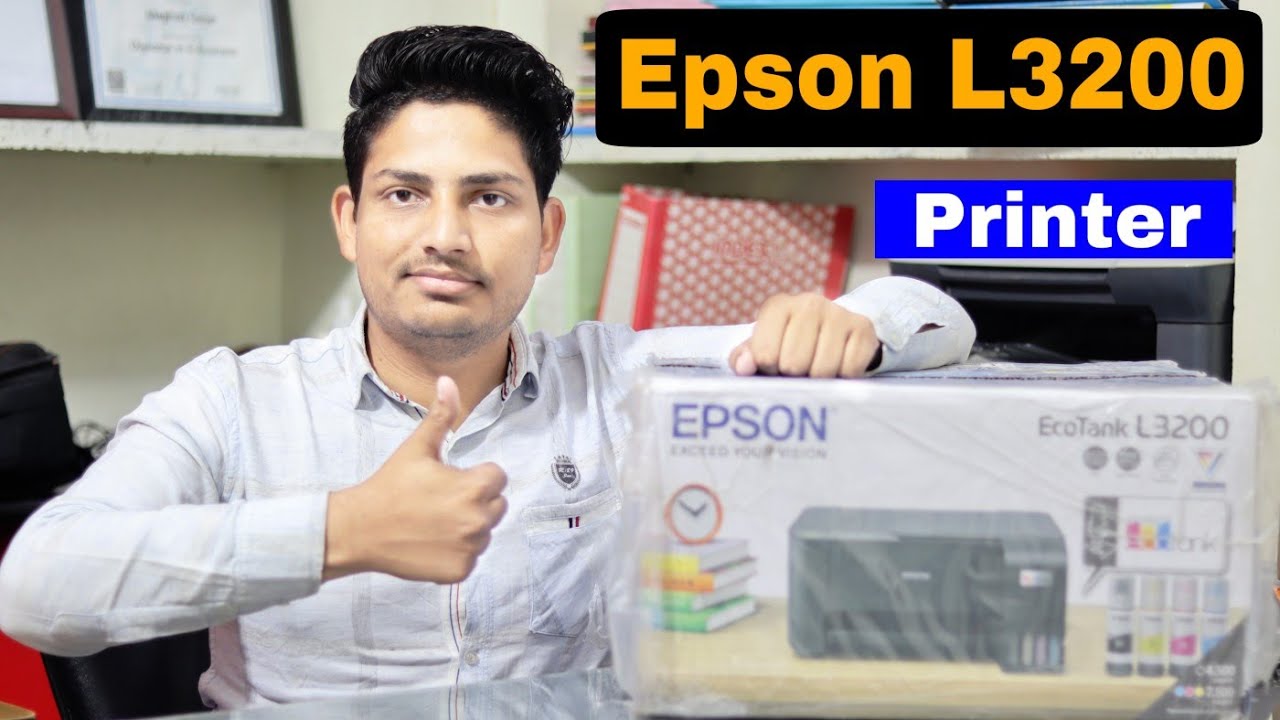 Epson L3200 Printer Unboxing And Review || Epson L3200 Printer How To ...