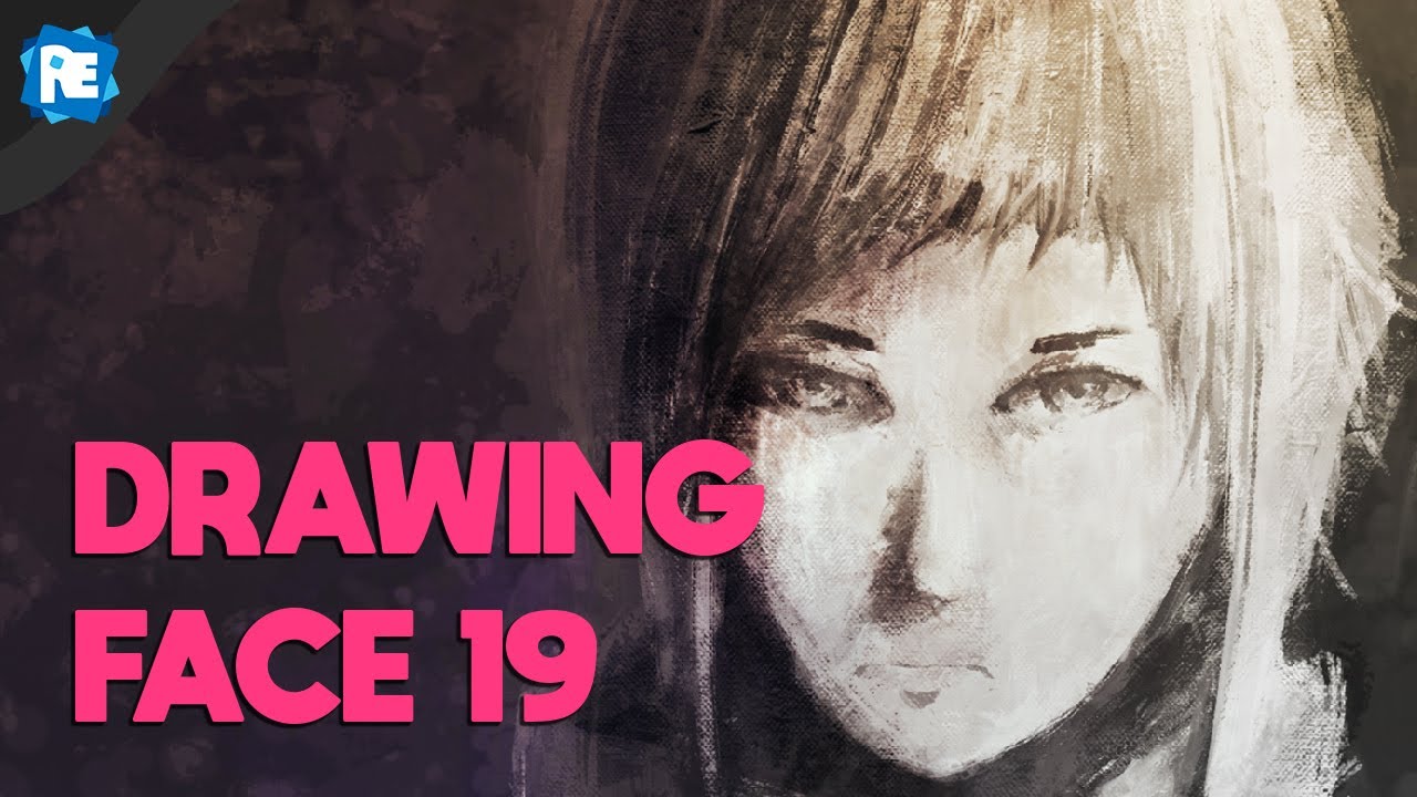 Draw a Revenger Character | Drawing Face Speed Painting P19 - YouTube