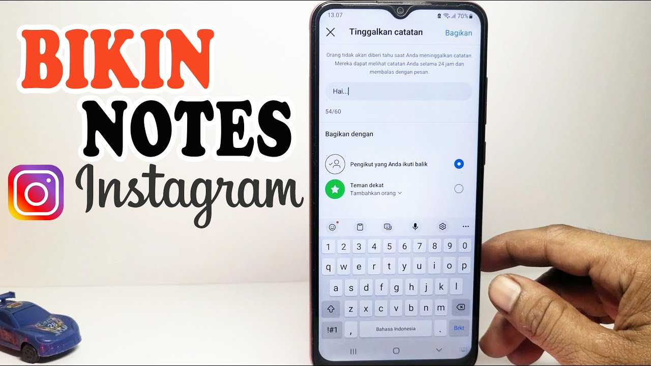 Cara Membuat Notes Di Instagram | Menambahkan Catatan Di Ig - YouTube