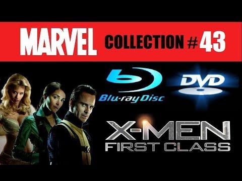X-MEN FIRST CLASS : Marvel Blu-Ray & DVD Collection Overview #43 Box ...