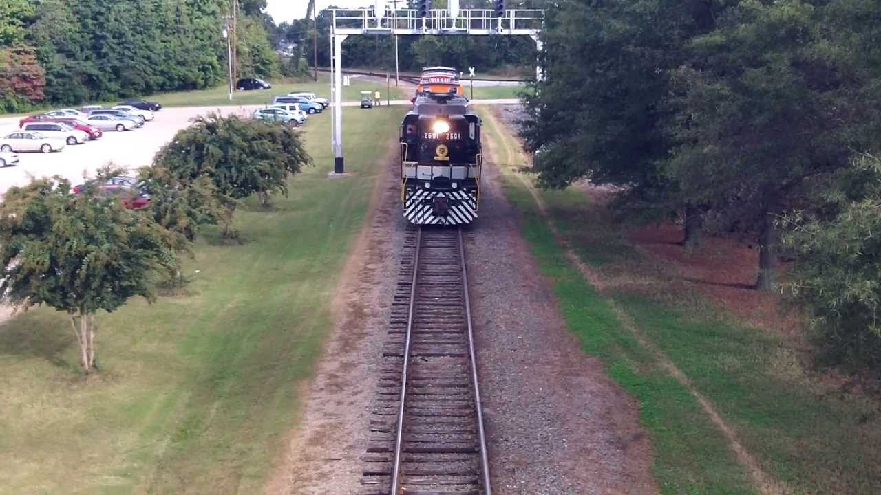 Caboose Train at the NC Transportation Museum In Spencer NC - YouTube