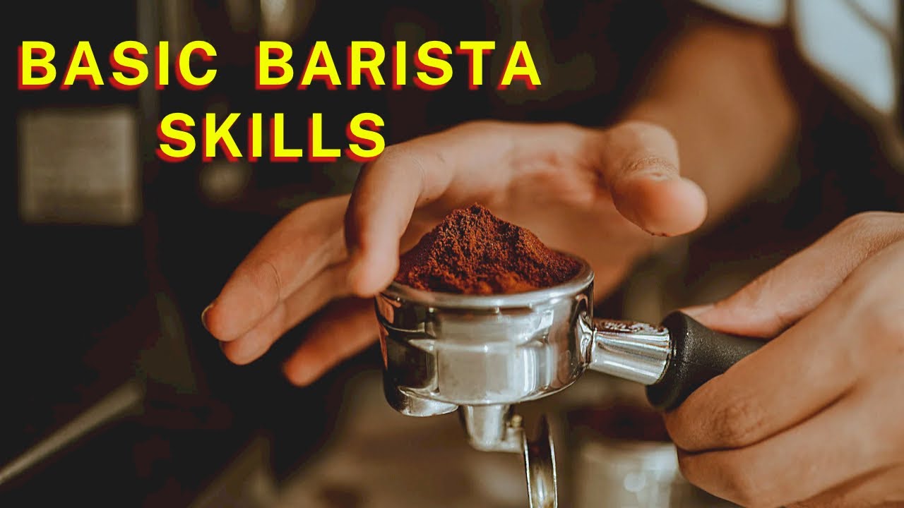 Barista coffee making - Basic training for beginners Barista - YouTube