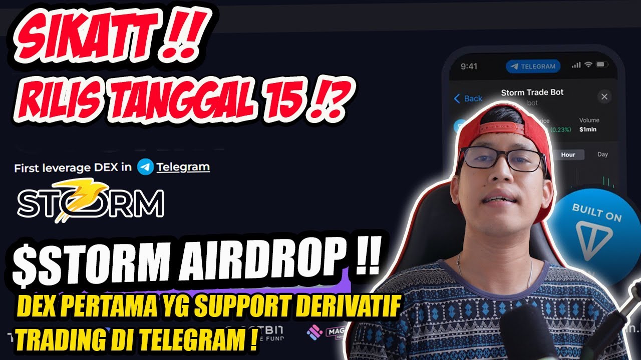 STORM TRADE! TELEGRAM TRADING PERTAMA! BISA DI PAKE CARI CUAN DARI TRADING + DARI AIRDROP ...