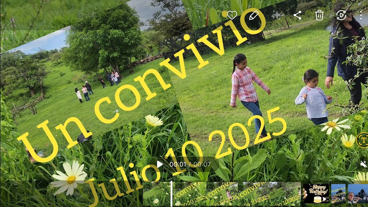 Un convivió Julio / 10/25 - YouTube