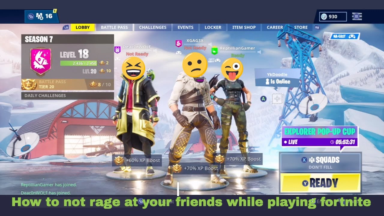 Fortnite Friendship Therapy - YouTube