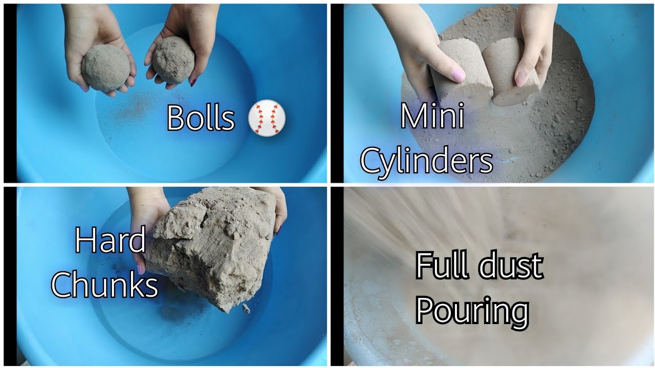 Earthy dirt griity hard chunks+bolls+mini cylinders 💣 🌪️crumbling bry ...
