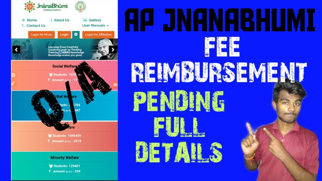 AP JNANABHUMI FEE REIMBURSEMENT PENDING FULL CLARIFICATION TELUGU BY ap-jnanabhumi-fee-reimbursement-pending-full-clarification-telugu-by