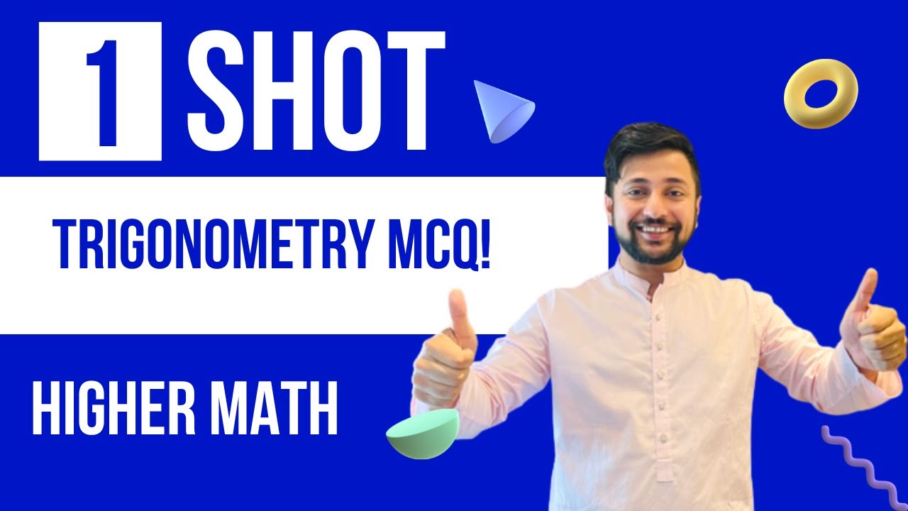 1 Shot SSC Higher Math Trigonometry MCQ - YouTube