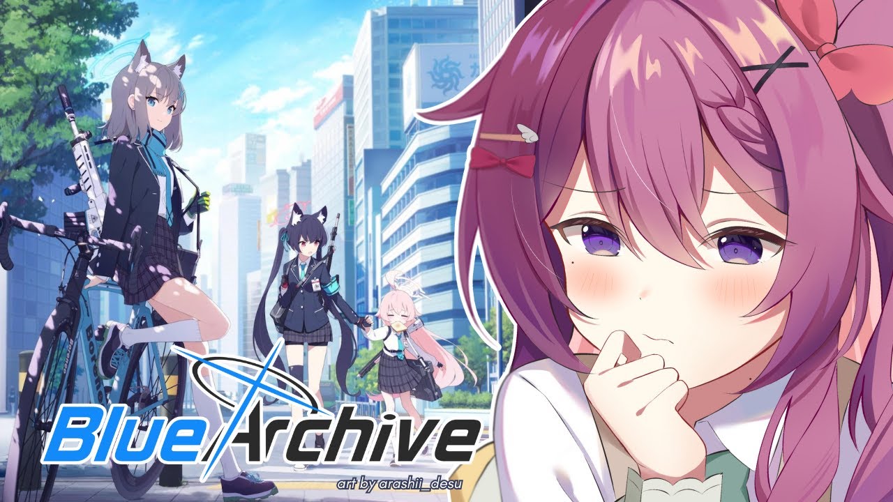 【BLUE ARCHIVE】Mari melanjutkan ehehe【Devania Aura/Prism:NOVA】 - YouTube