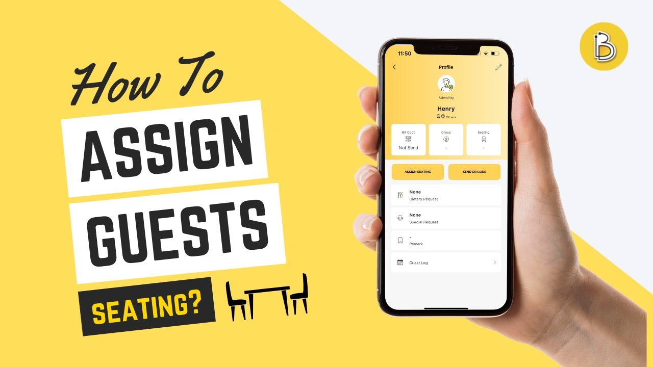 How to assign guest seating? - YouTube