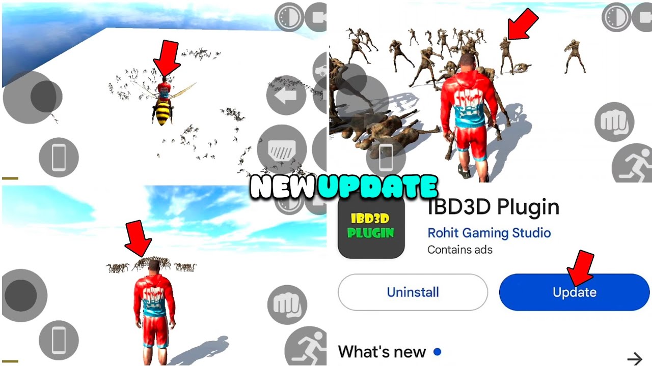 IBD3D Plugin App New Update-New Zombie How To Add In Indian Bikes ...
